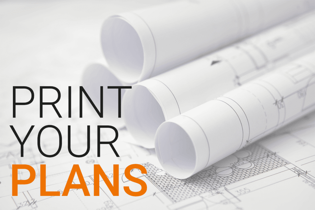 Print Your Plans | UP Building Products